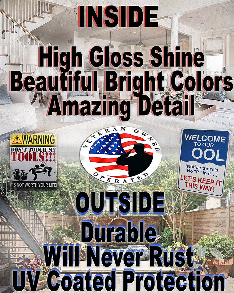 Protected by God and Gun Aluminum Sign 8x12 In - Etsy