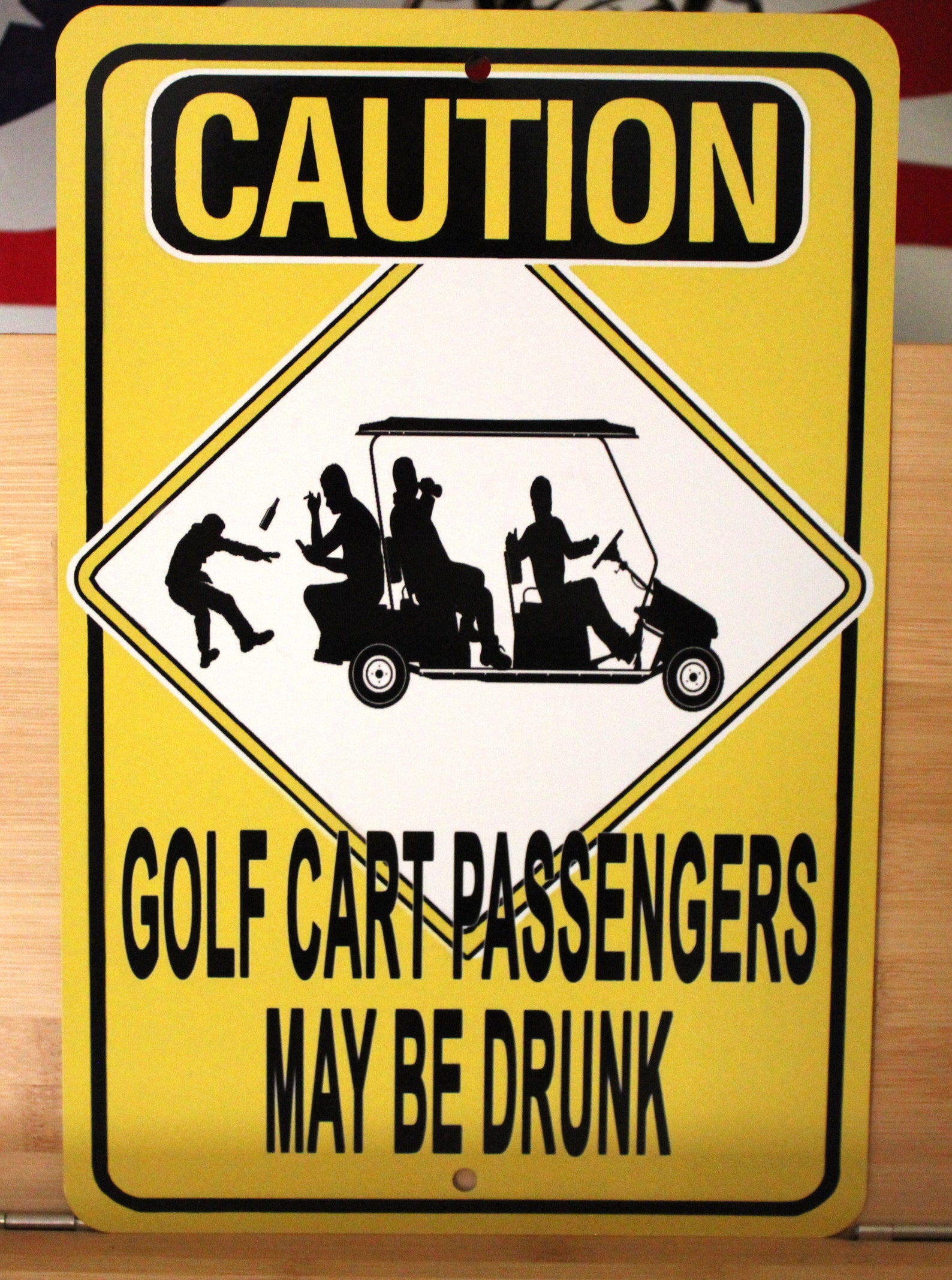 Caution Golf Cart Passengers May Be Drunk Funny Aluminum Sign - Etsy