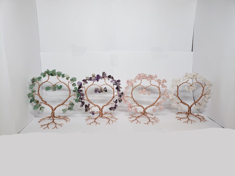 Heart-shaped Wire Tree - Etsy