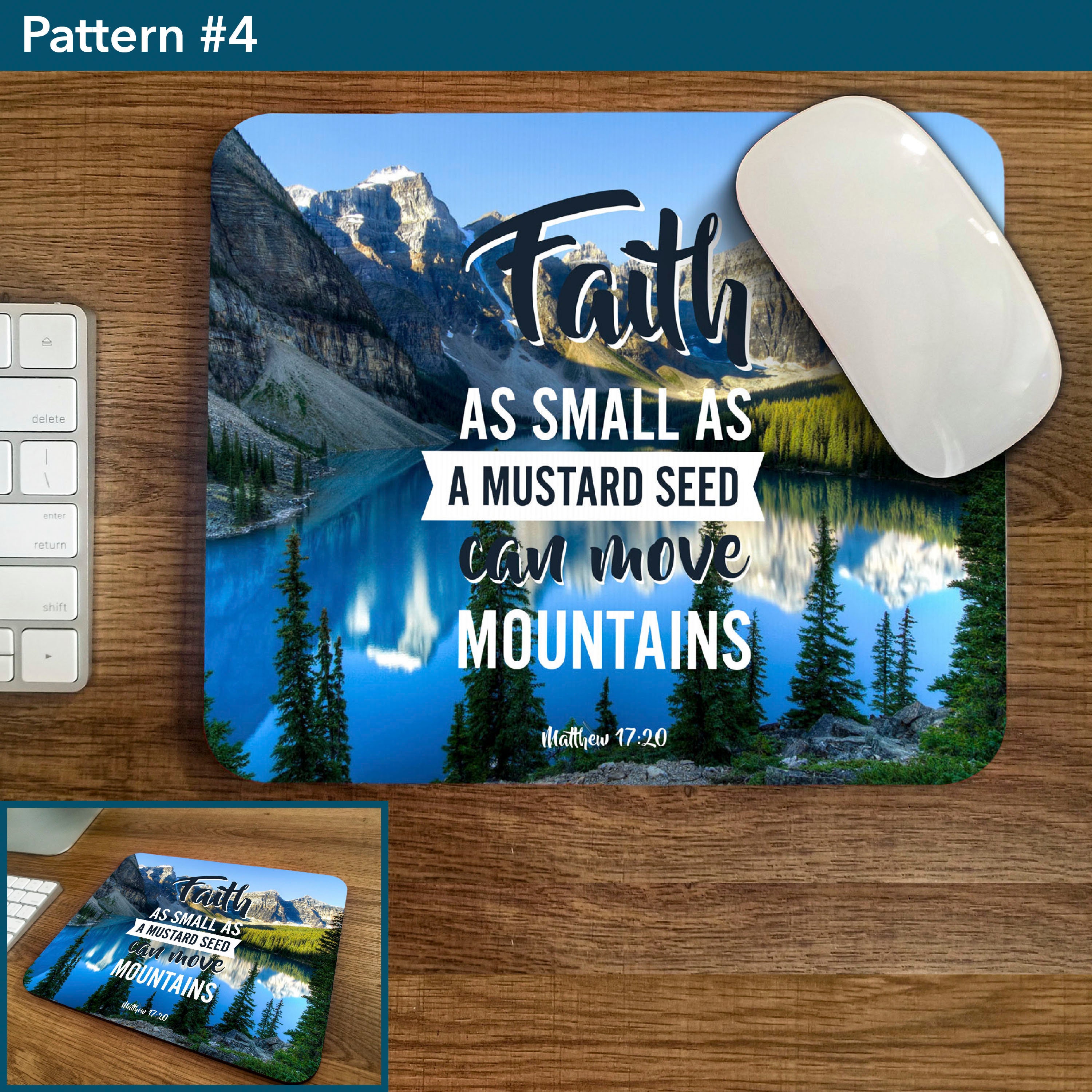 Faith Bible Verse Mouse Pad - Etsy