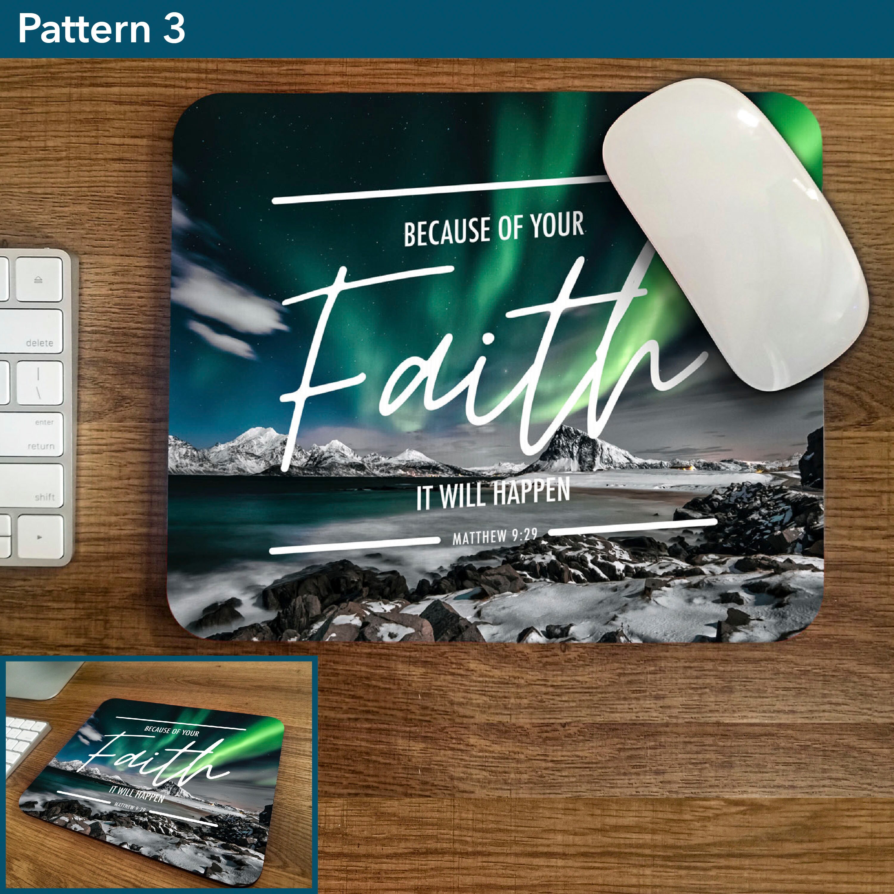 Faith Bible Verse Mouse Pad - Etsy