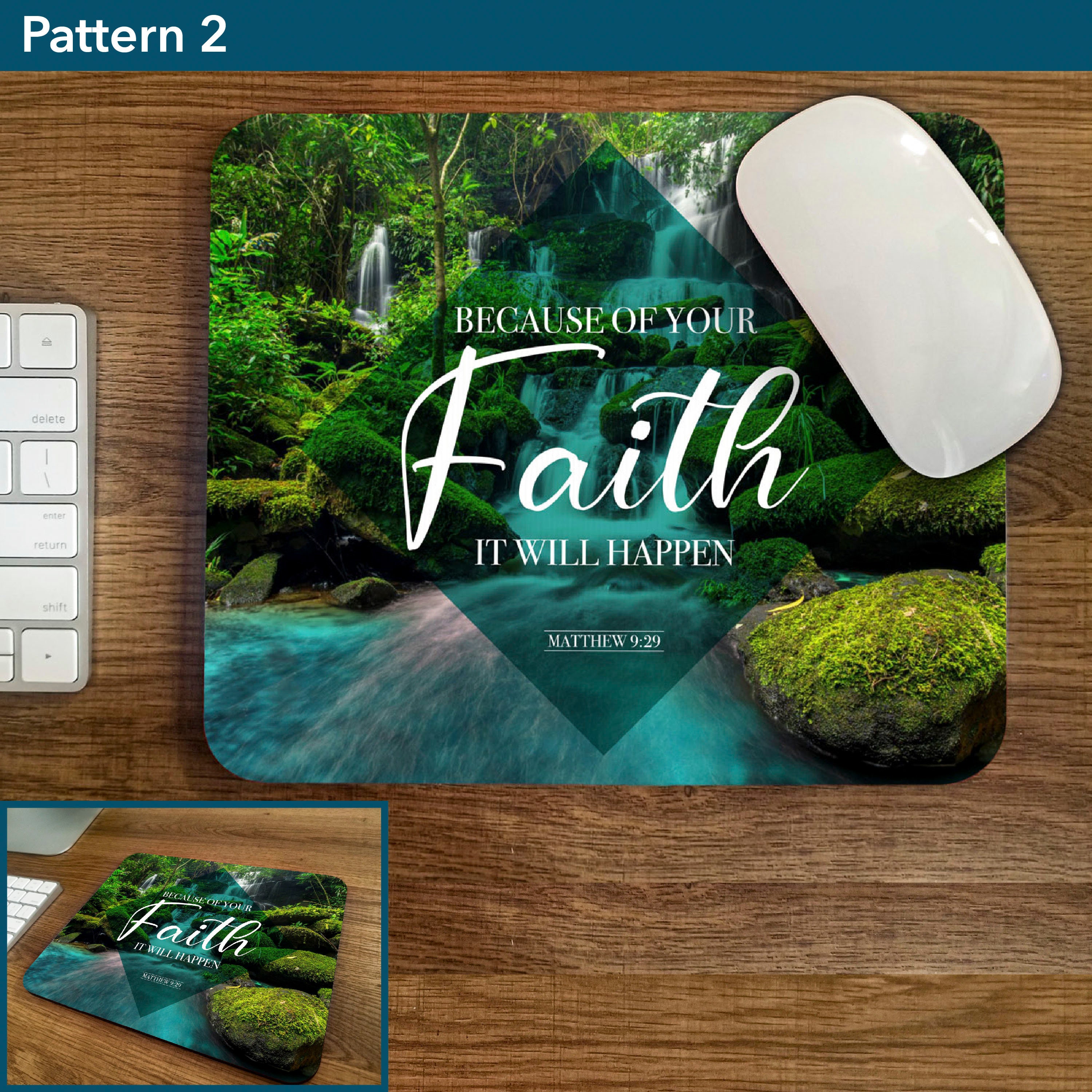 Faith Bible Verse Mouse Pad - Etsy