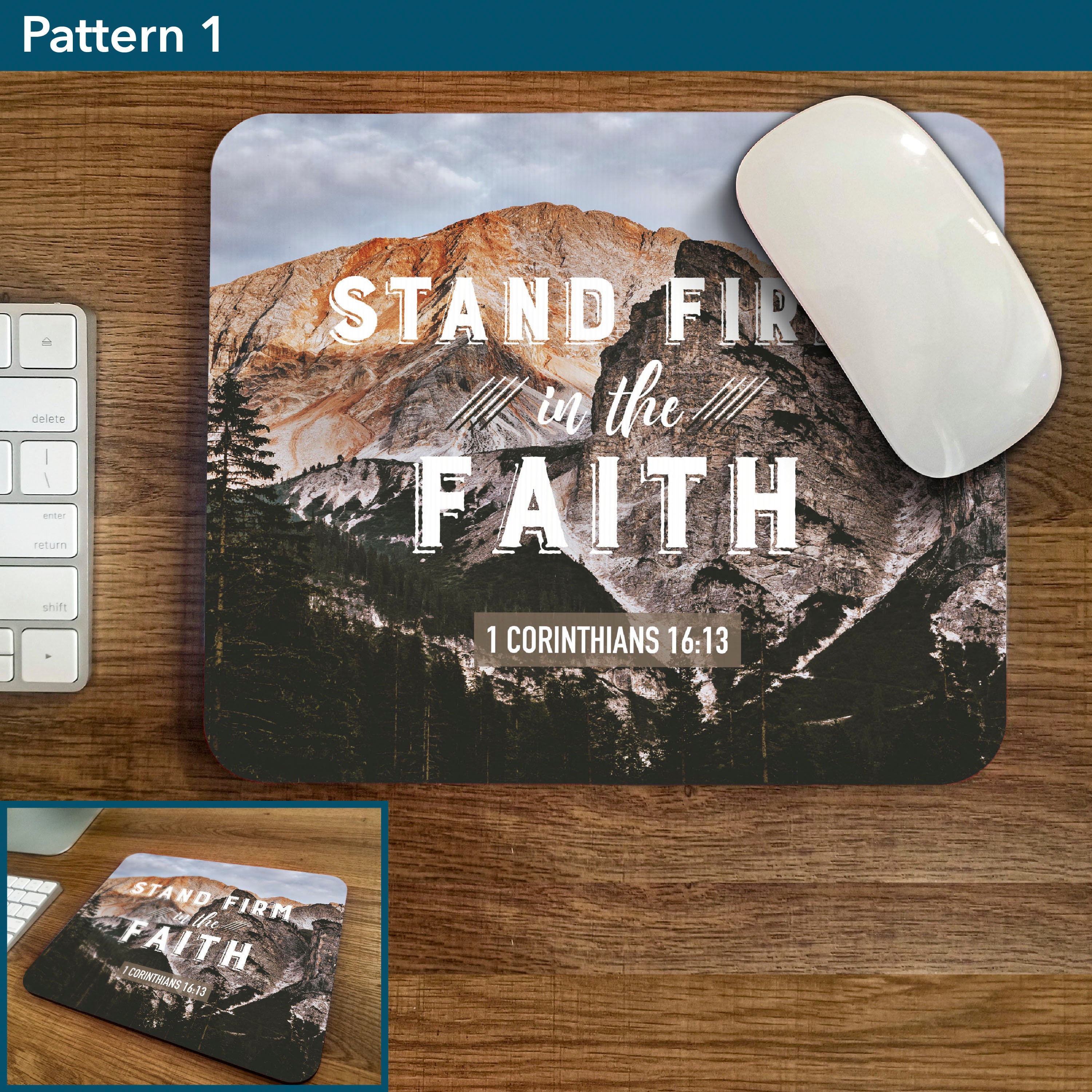 Faith Bible Verse Mouse Pad - Etsy