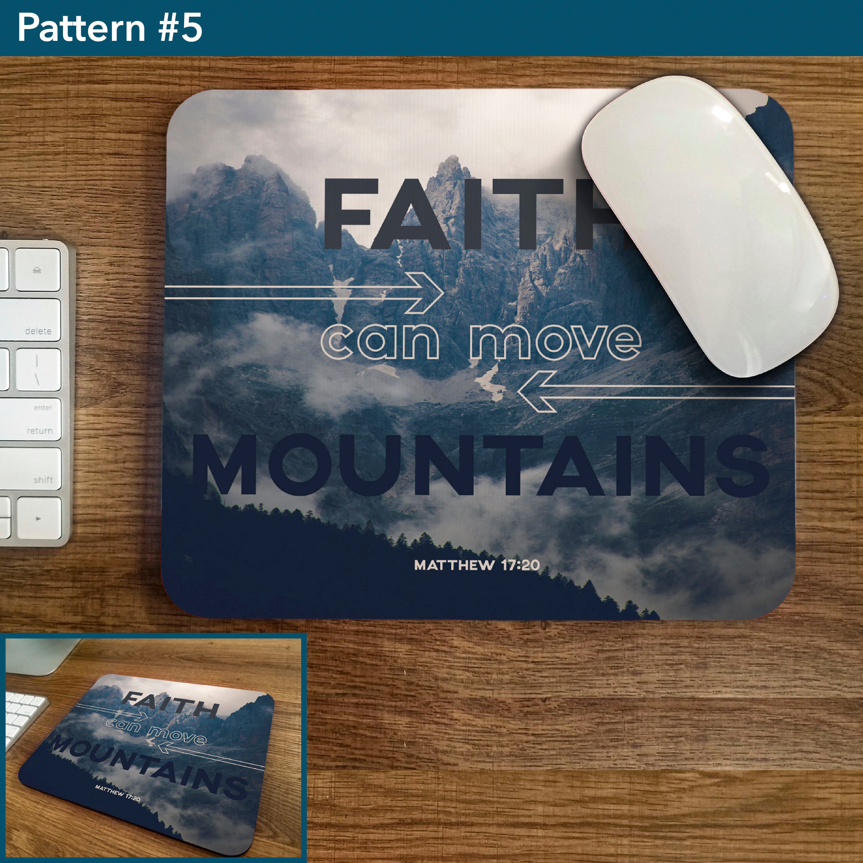 Faith Bible Verse Mouse Pad - Etsy