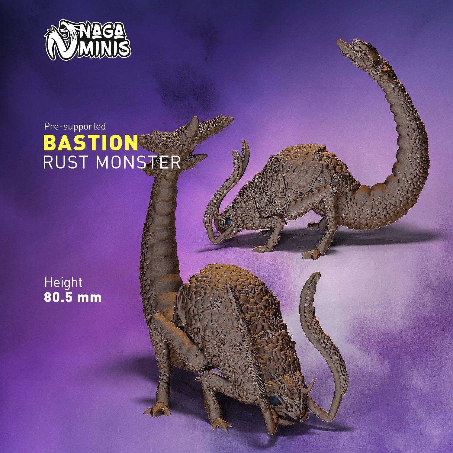 Rust Monster for Dungeons and Dragons Pathfinder or Homebrew - Etsy