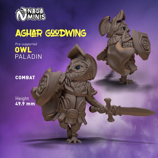 Owlin Miniature - Etsy