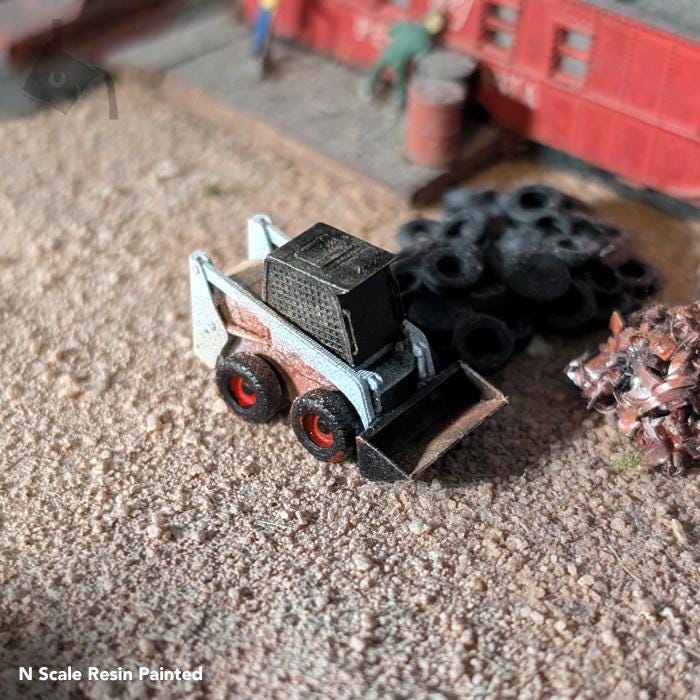 N Scale Skid Steer (3pc) - Etsy