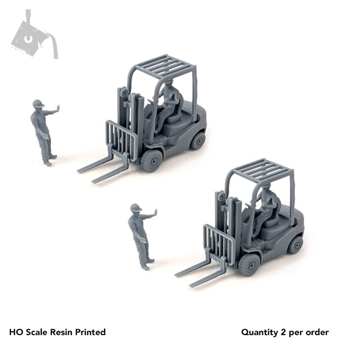HO Scale Forklift (2pc) - Etsy