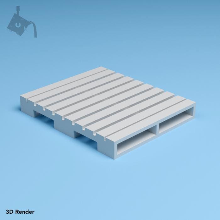 HO Scale Pallets (20pc) - Etsy