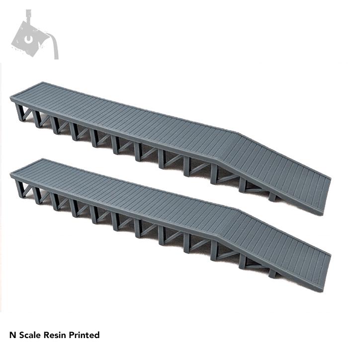 N Scale Team Track Platform (2pc) - Etsy