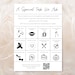 Wedding Table Games | Wedding Program Template | Wedding Program ...