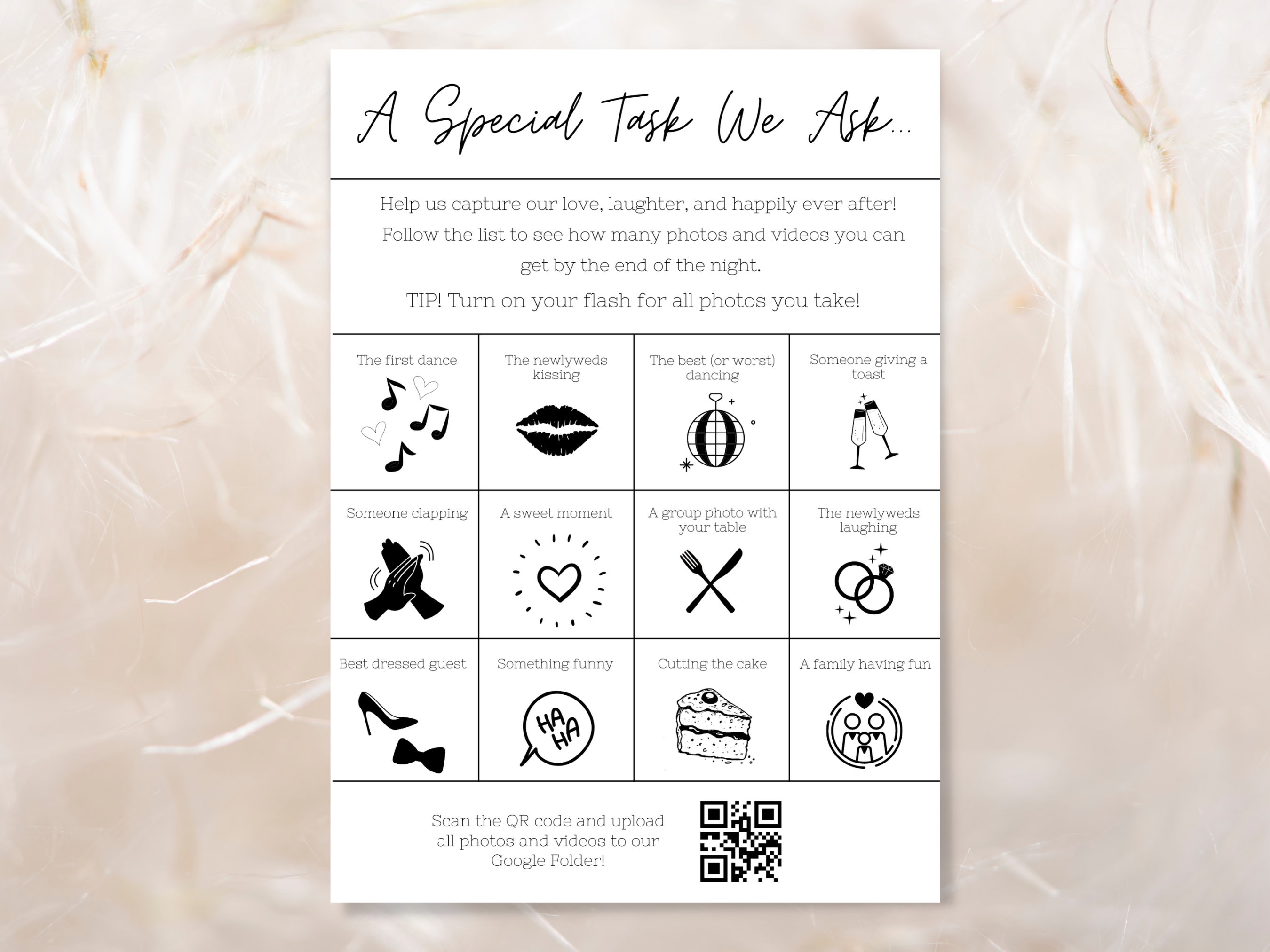 Wedding Table Games | Wedding Program Template | Wedding Program ...