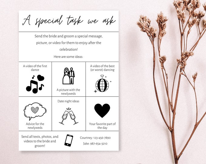 Wedding Table Games Wedding Program Template Wedding Program Wedding ...