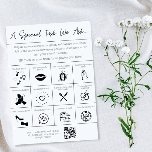 Wedding Table Games Wedding Program Template Wedding - Etsy