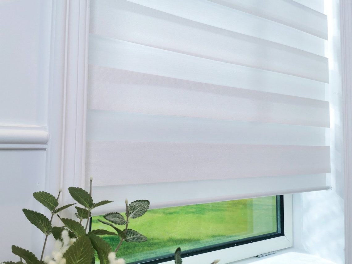 Motorized Remote Controlled Custom Artex Home Premium Zebra Roller ...