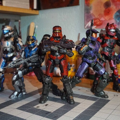 Custom Spartan Collection Figure 6.5in - Etsy