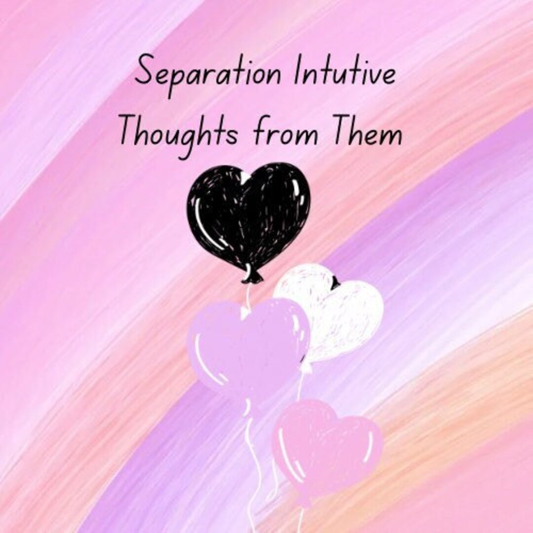 Intuitive Thoughts of Your Person in Separation - Etsy
