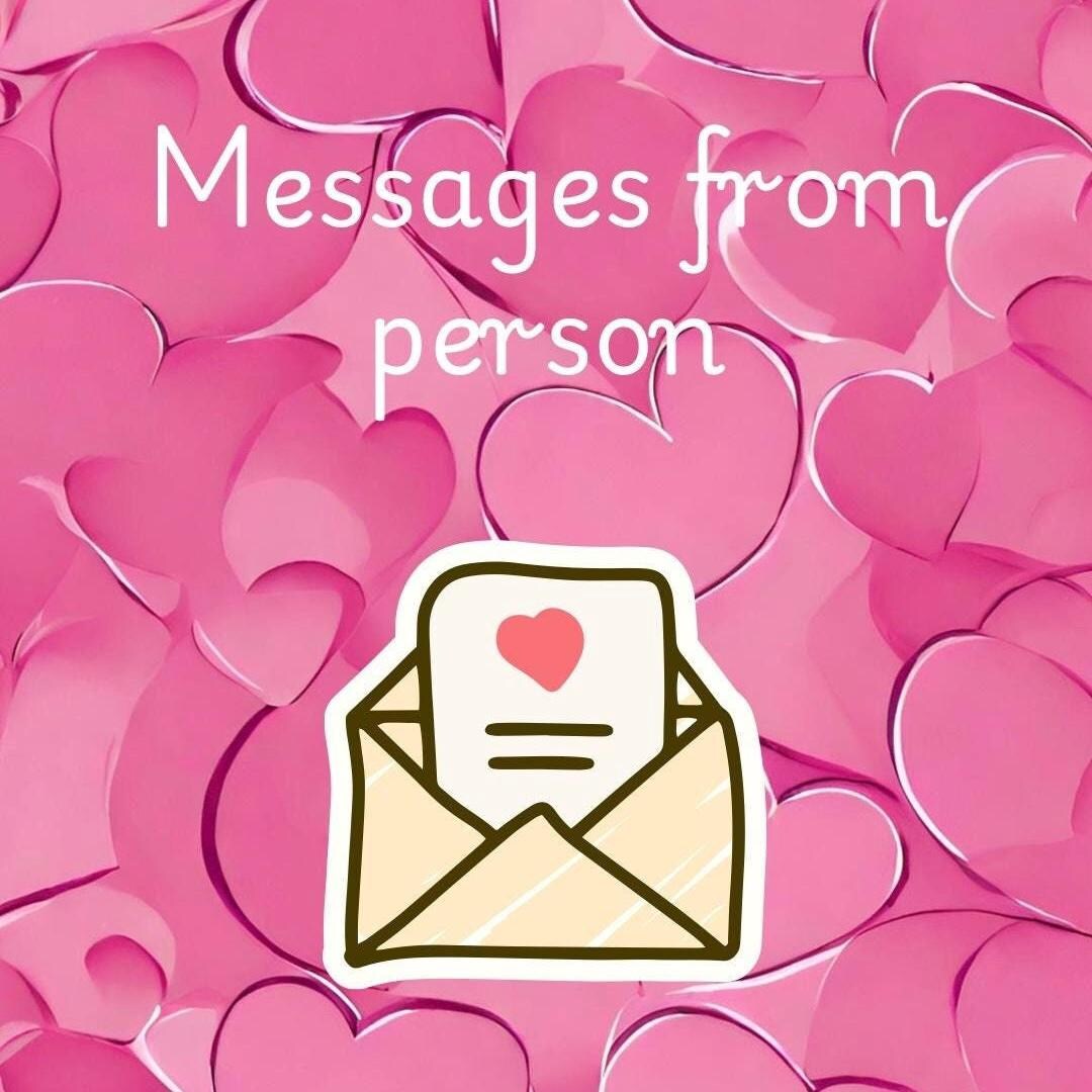 Messages From Person(homemade Deck Only) - Etsy