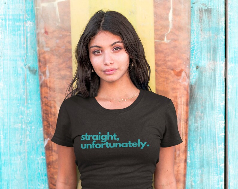 Pride LGBT Ally Shirt Straight Unfortunately Subtle Pride - Etsy