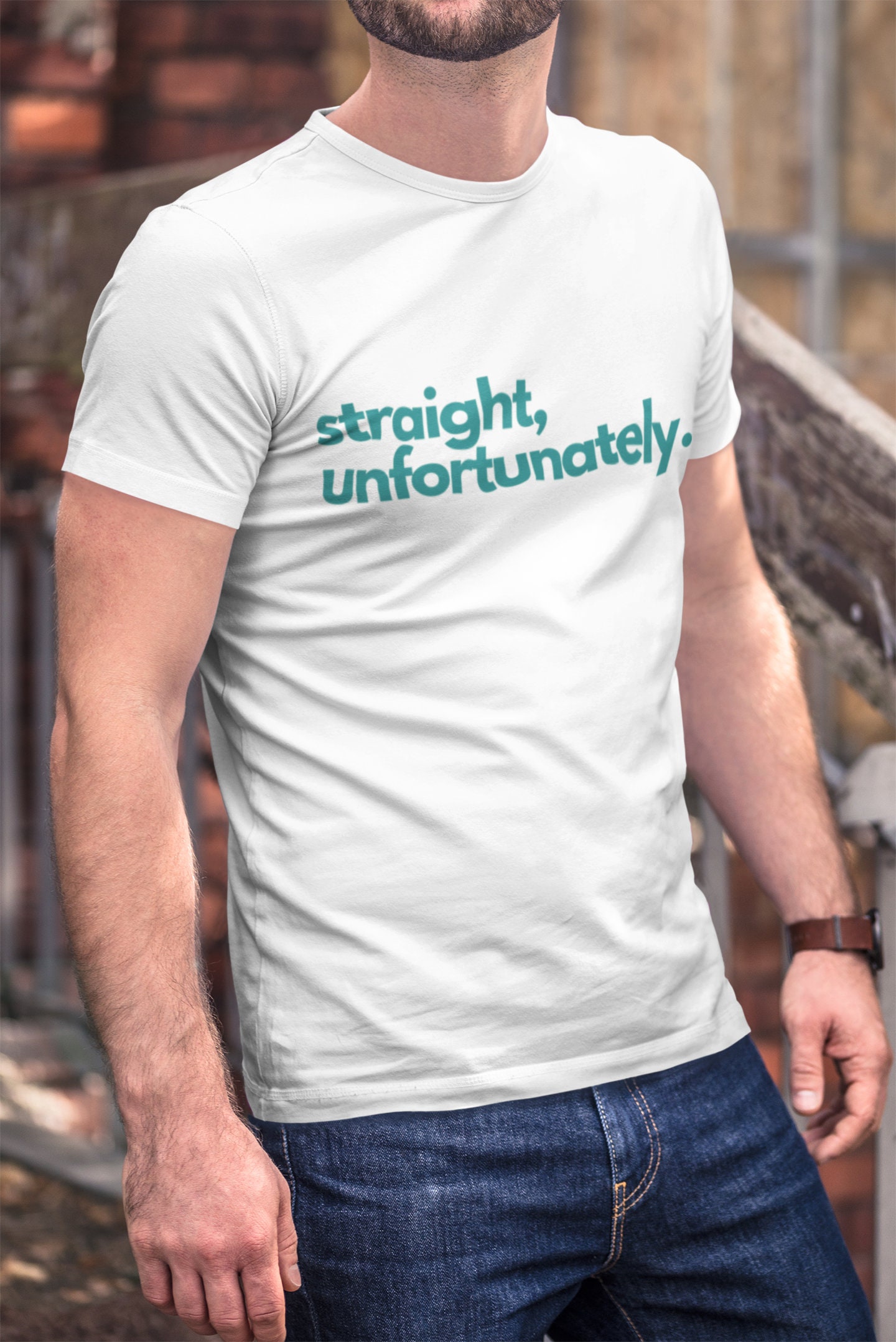 Pride LGBT Ally Shirt Straight Unfortunately Subtle Pride - Etsy