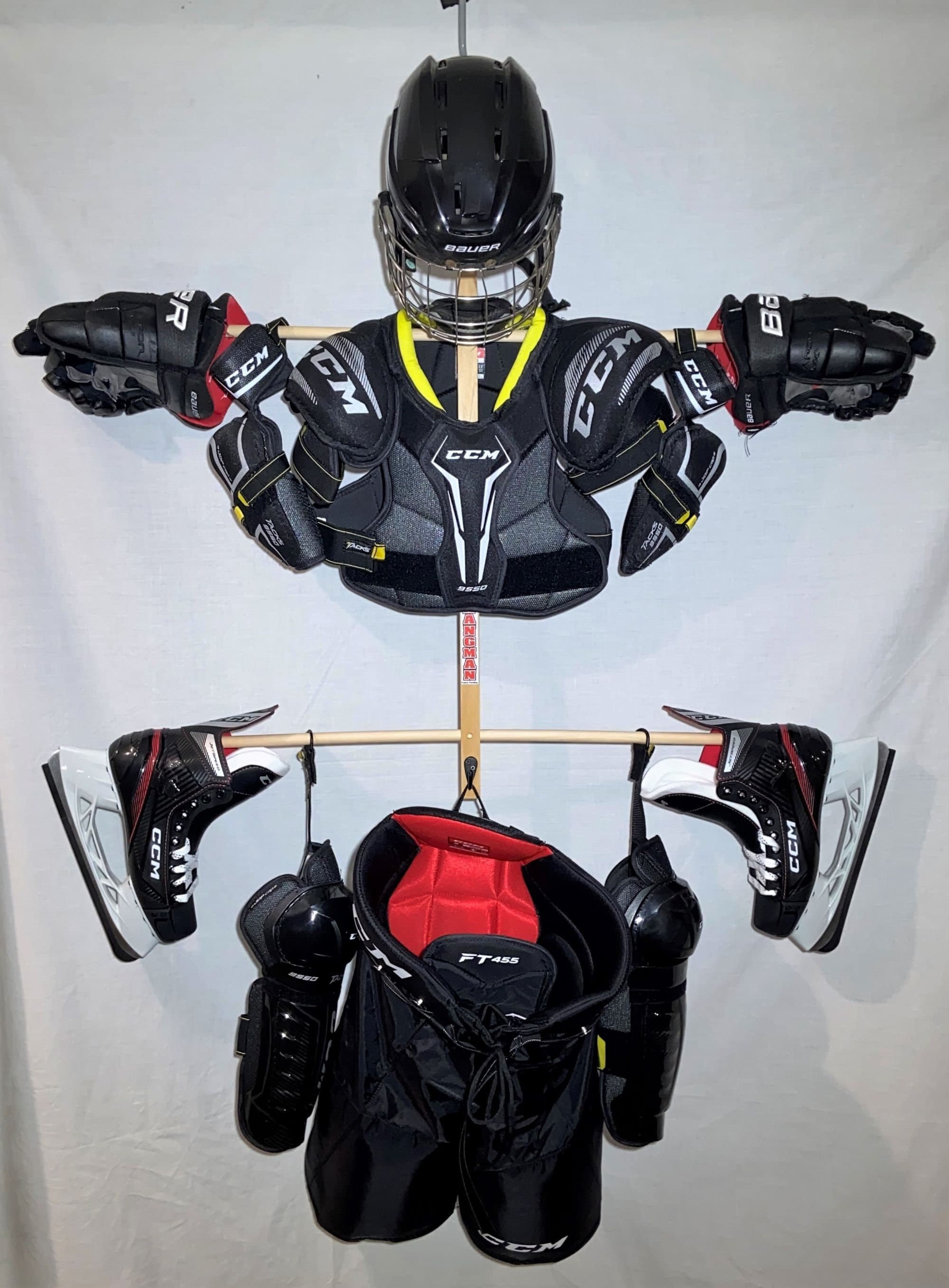 Sports Equipment Drying Rack - Great for Hockey, Lacrosse, Football ...