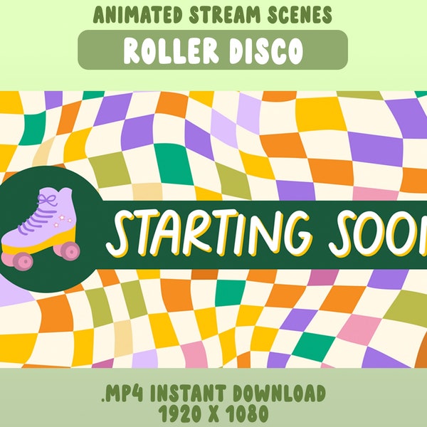 Trippy Twitch Overlay - Etsy