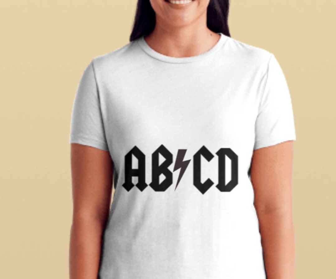 AB/CD "band" SVG - Etsy