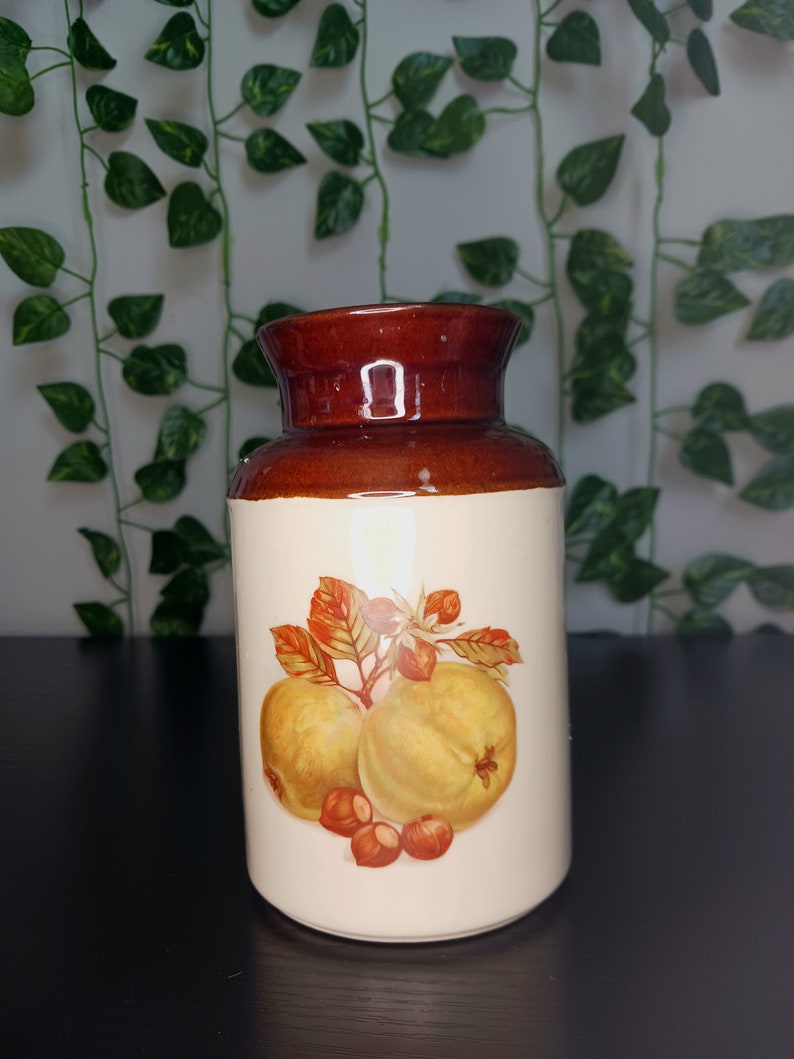 Vintage Mccoy Fruit Canister - Etsy