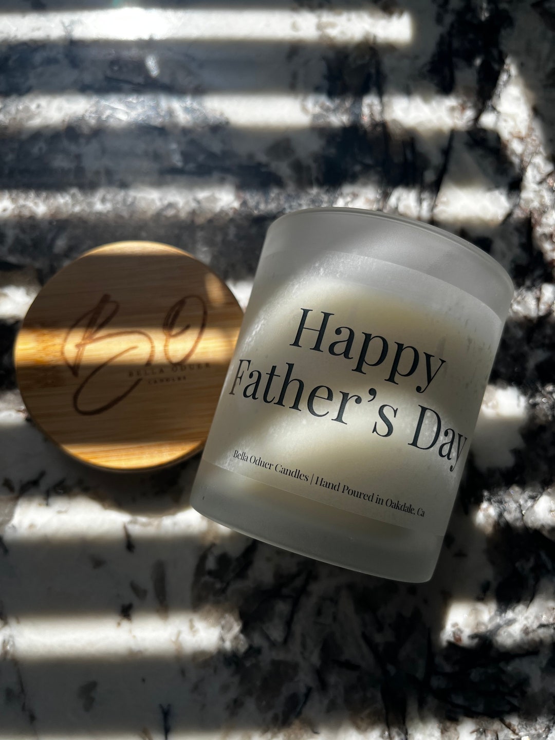 Happy Fathers Day Candle - Etsy