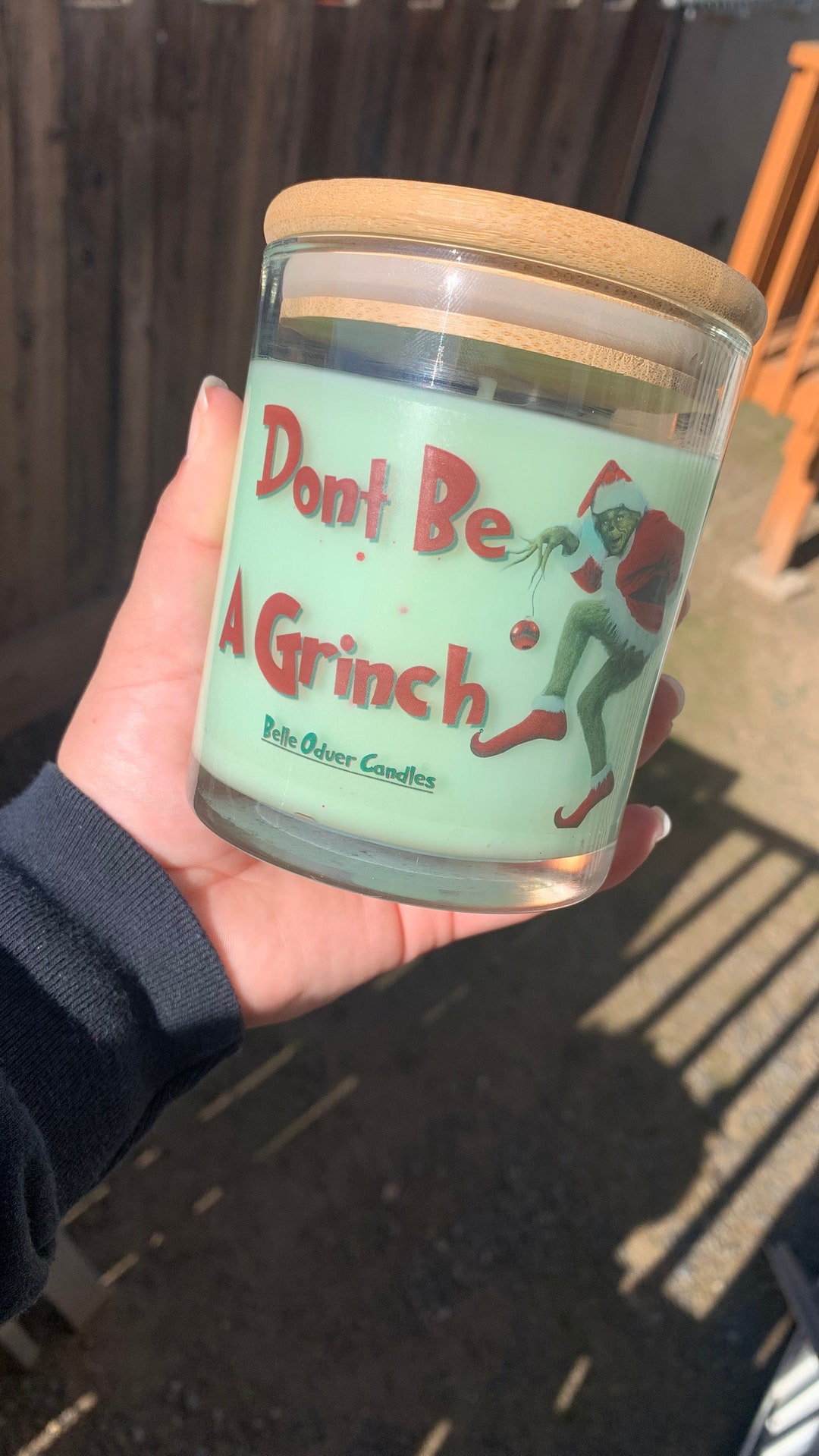 The Grinch Candle, Grinch Decor, Christmas Candles, Christmas Gifts ...