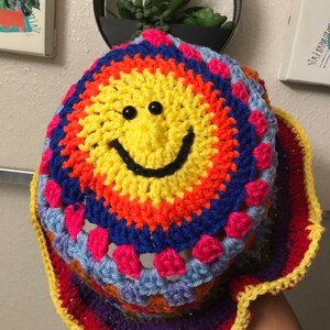 Smiley Bucket Hat | Customizable! - Etsy