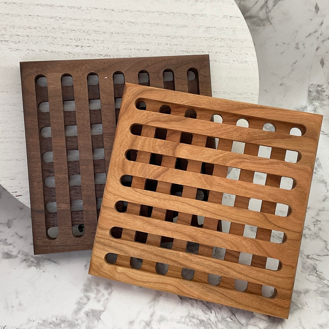 Wooden Trivet - Etsy