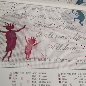 Earth Dance Cross Stitch Pattern Leaflet From Leisure Arts - Etsy