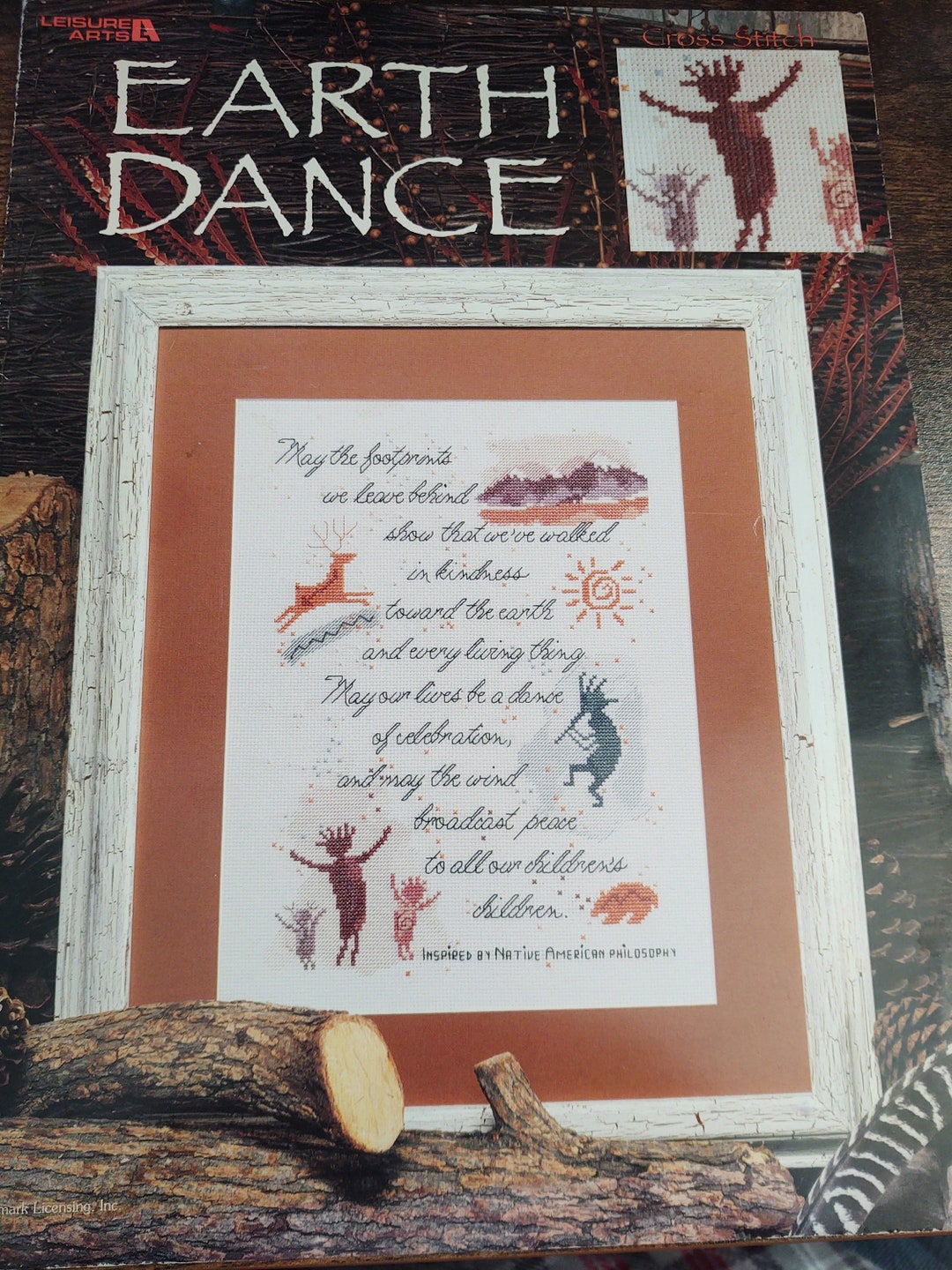 Earth Dance Cross Stitch Pattern Leaflet From Leisure Arts - Etsy