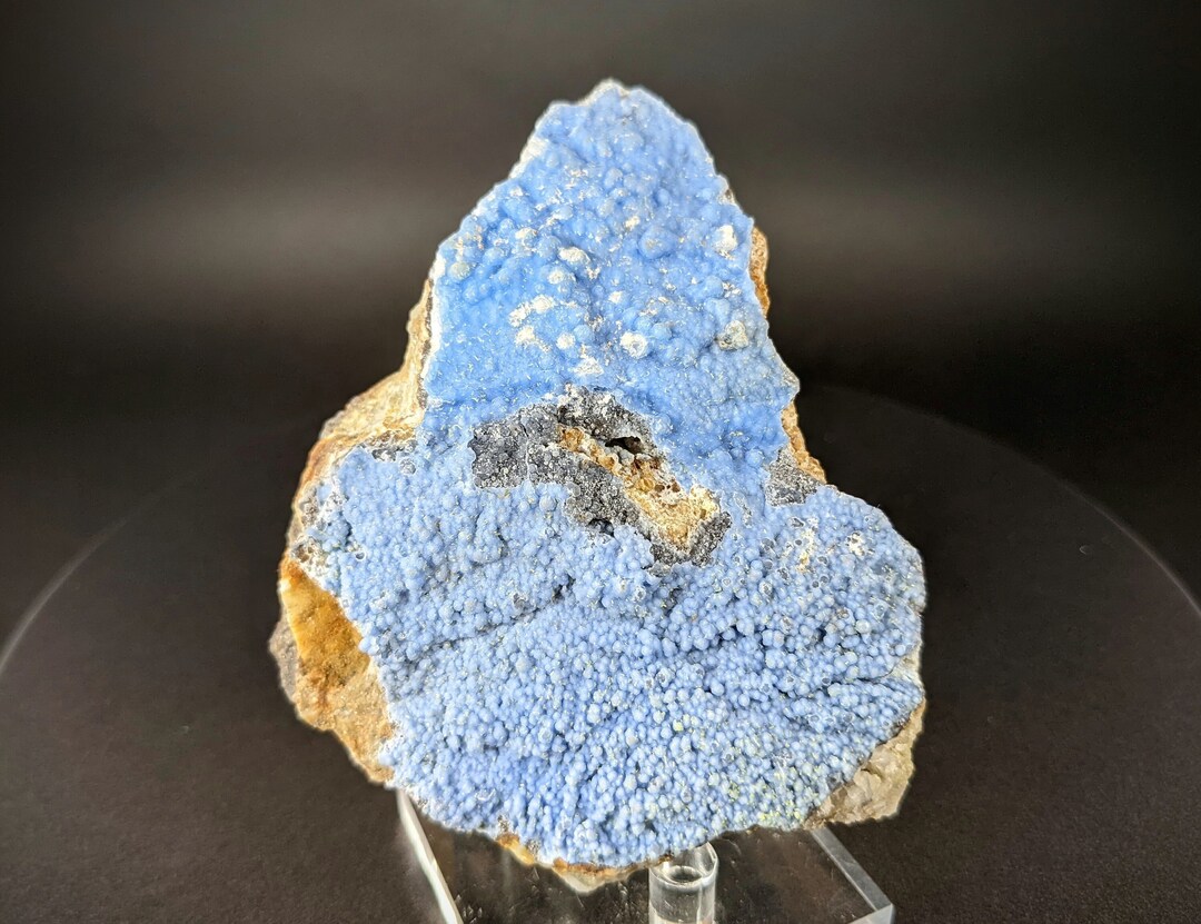 Rare Light Blue Plumbogummite / Plumboresinite Botryoidal - Etsy