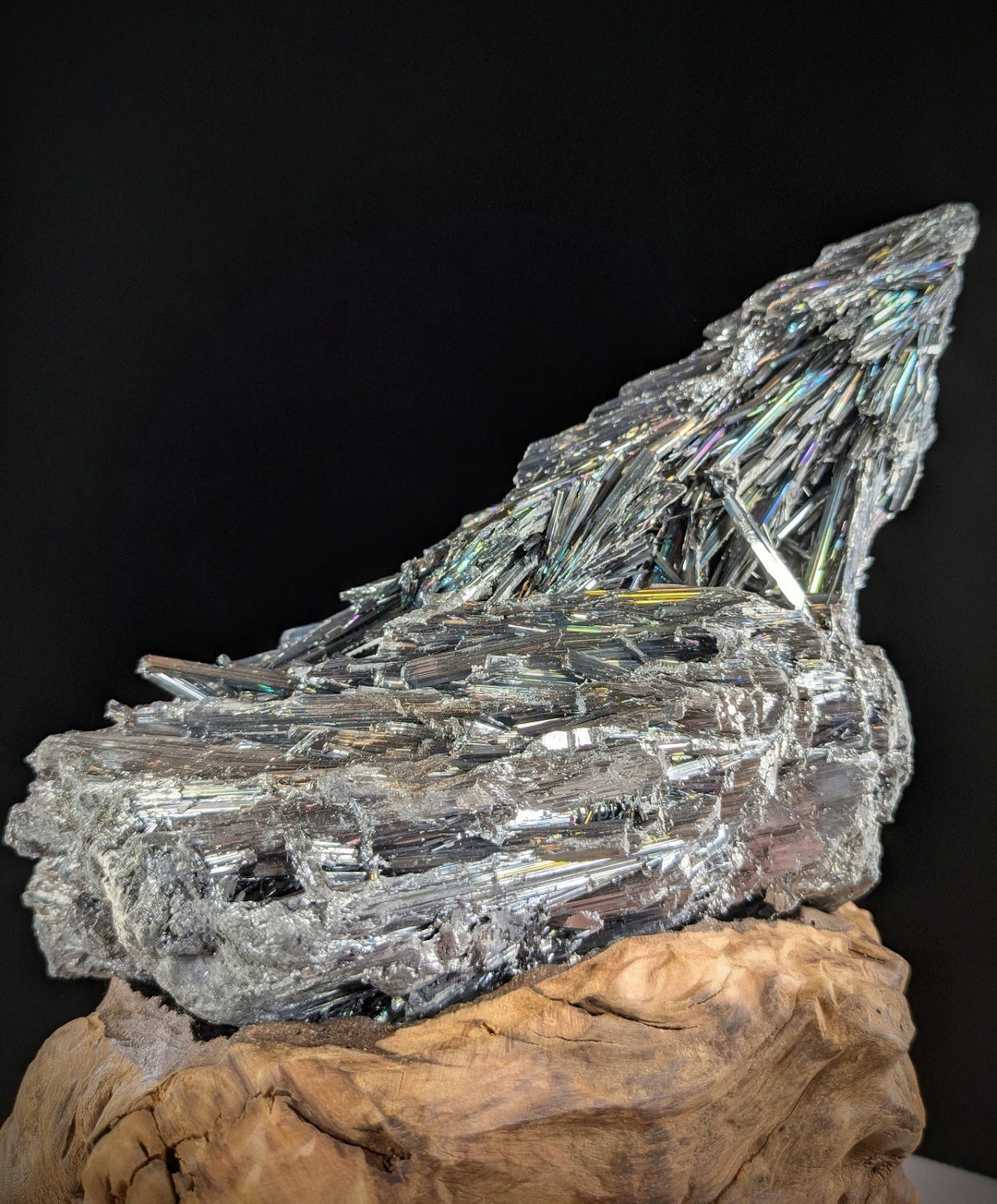 Epic Stibnite With Iridescent Splendor! - Museum Class - Etsy