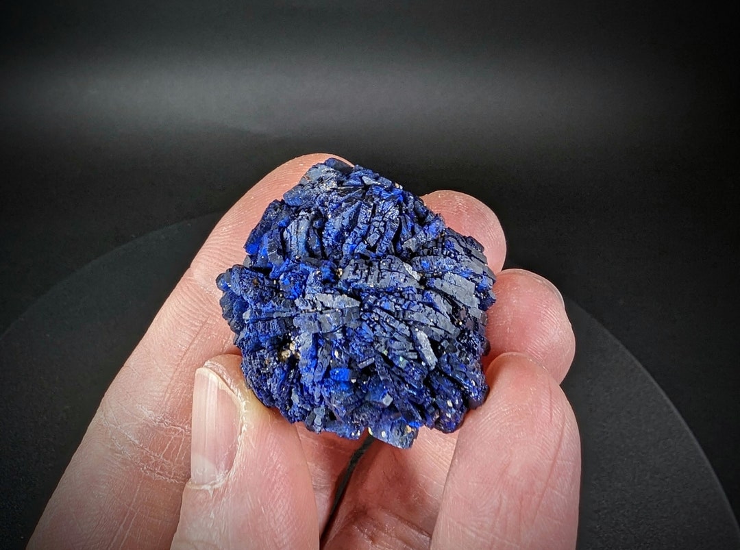 Azurite Floater / Flower - Etsy