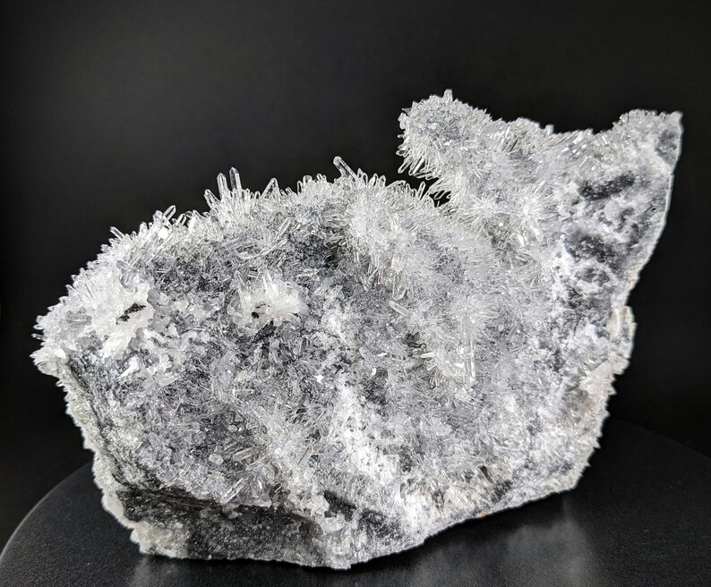 Needle Quartz Cluster Large Cabinet Display - Etsy