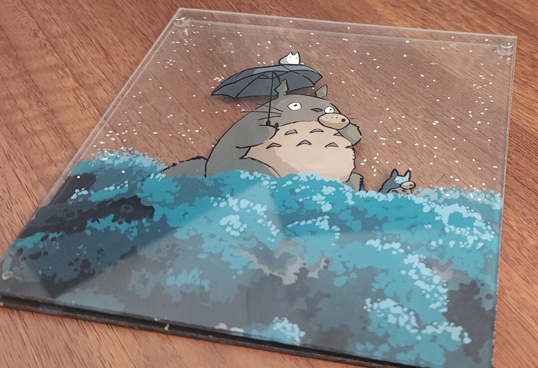 Totoro, Ghibli, Anime Glass Painting - Etsy