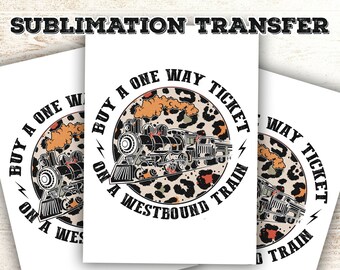 Western Train Ticket - Etsy