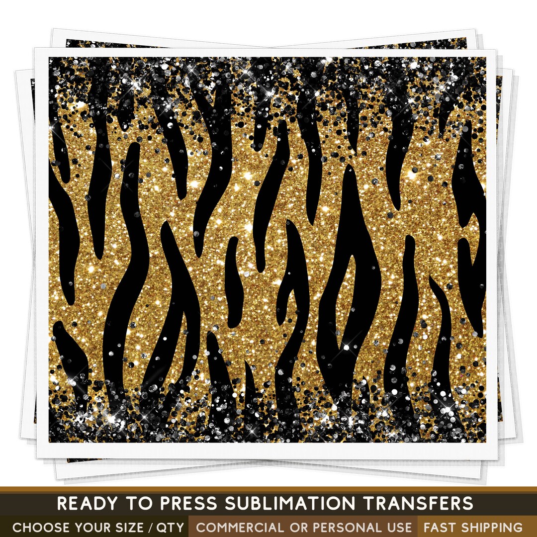 Tiger Print Tumbler Sublimation Sheet Sublimation Tumbler Wraps ...