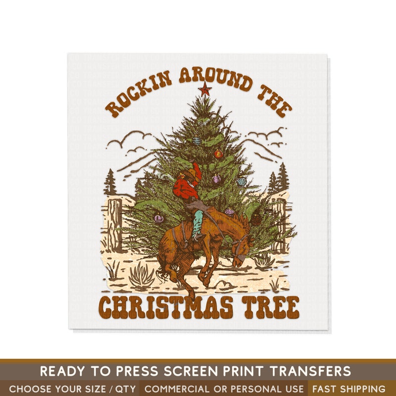 Screen Print Christmas - Etsy