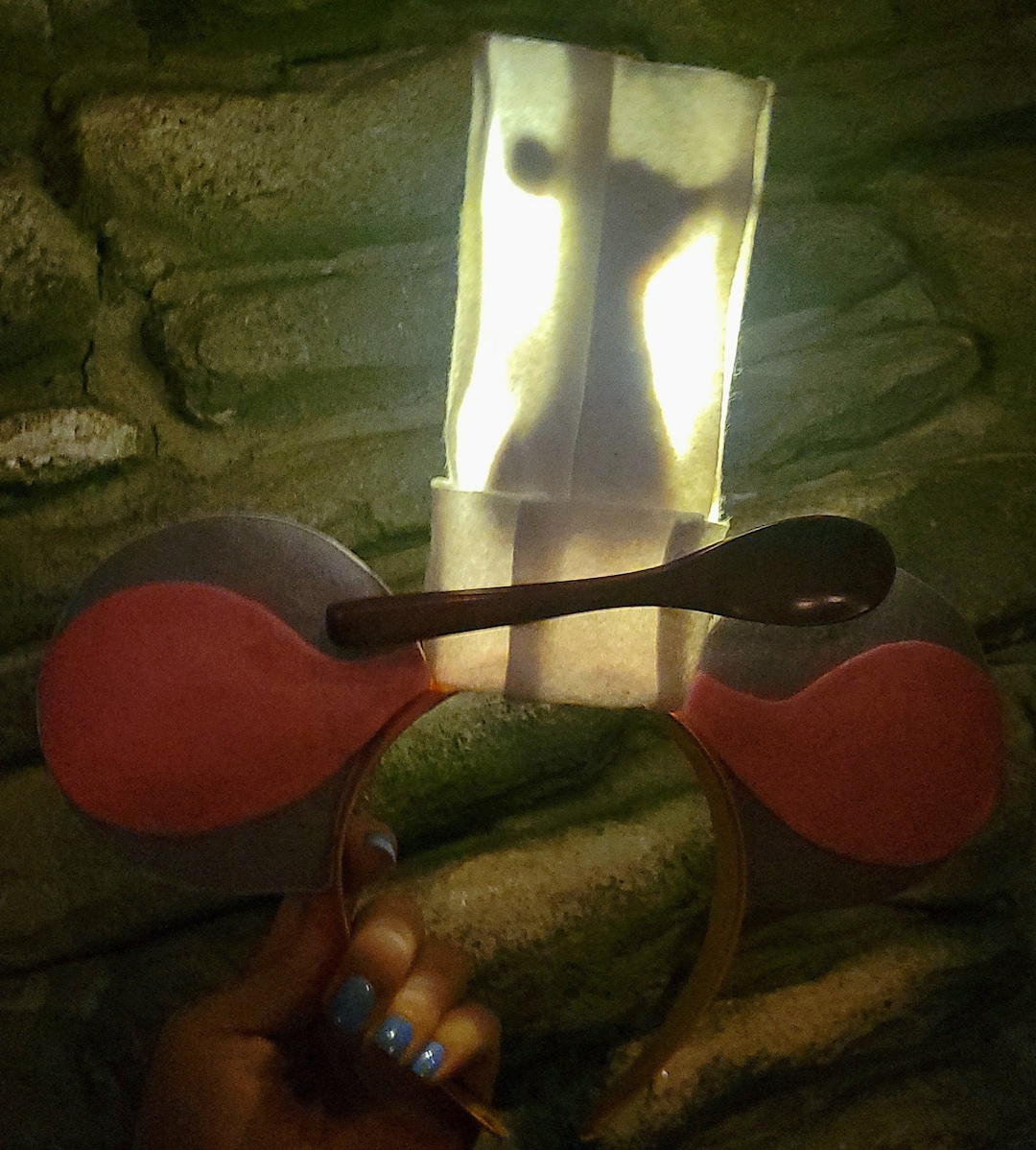 Remy Inspired Mickey Ears, LED Mickey Ears, Ratatouille Disneybound - Etsy