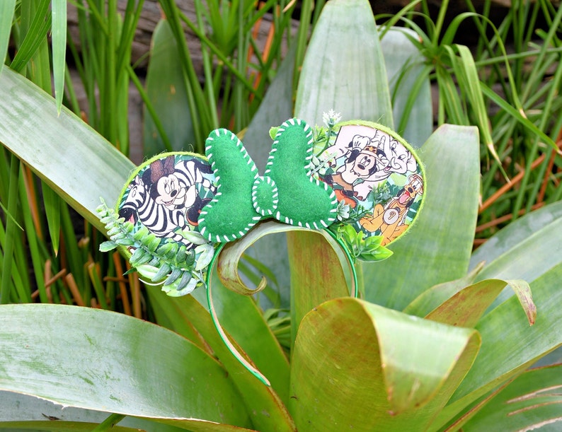 Jungle Cruise/safari Mickey Ears - Etsy