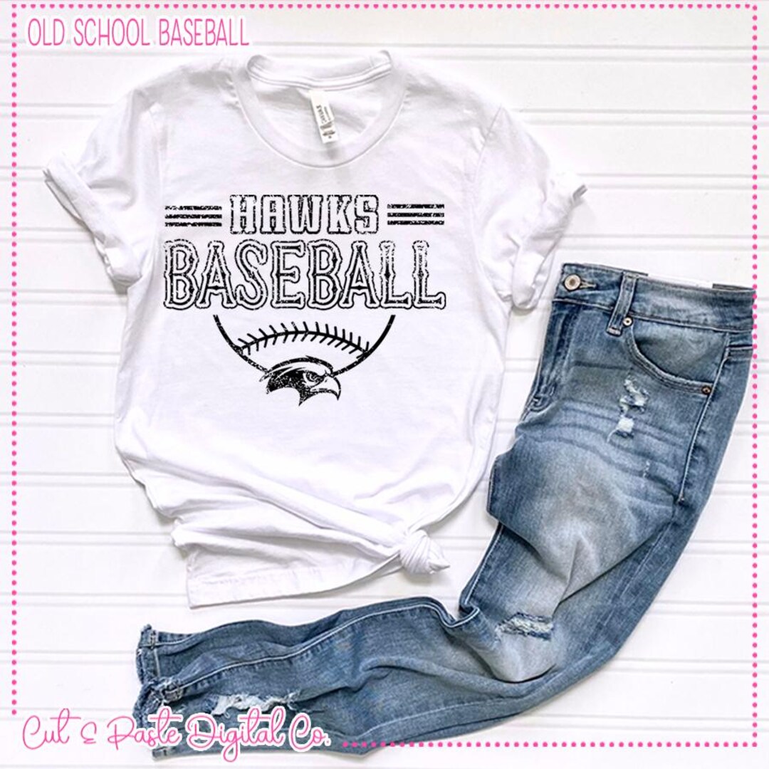 Hawks Baseball Team Design: School and Sports Team Design PNG (digital ...