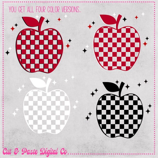 Apple Svg - Etsy
