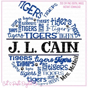 COLTS, Word Cloud Teacher Apple, School, Digital Design, PNG, Printable ...