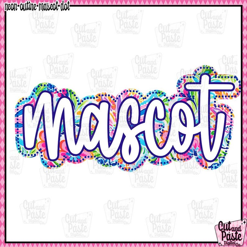 BEARS, Neon Outline Mascot Dot, School Spirit Design, Teacher/school ...