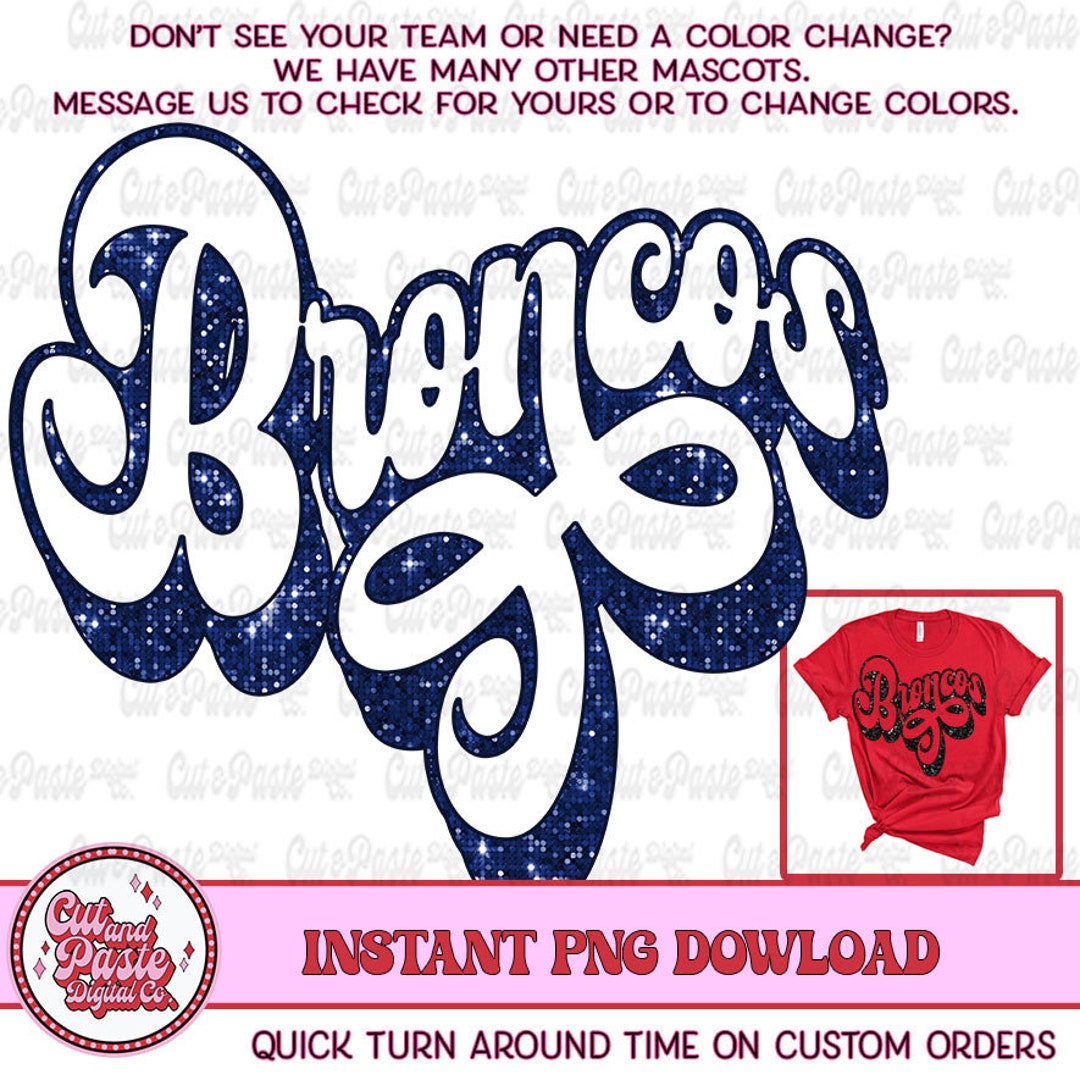 Retro, Mascot, Teacher, School, Digital Design, Png, Printable, Sublimation, DTF, BRONCOS ...