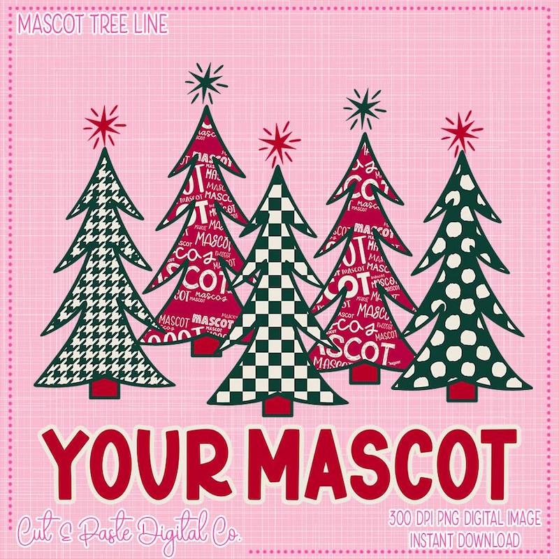 School Mascot Christmas - Etsy